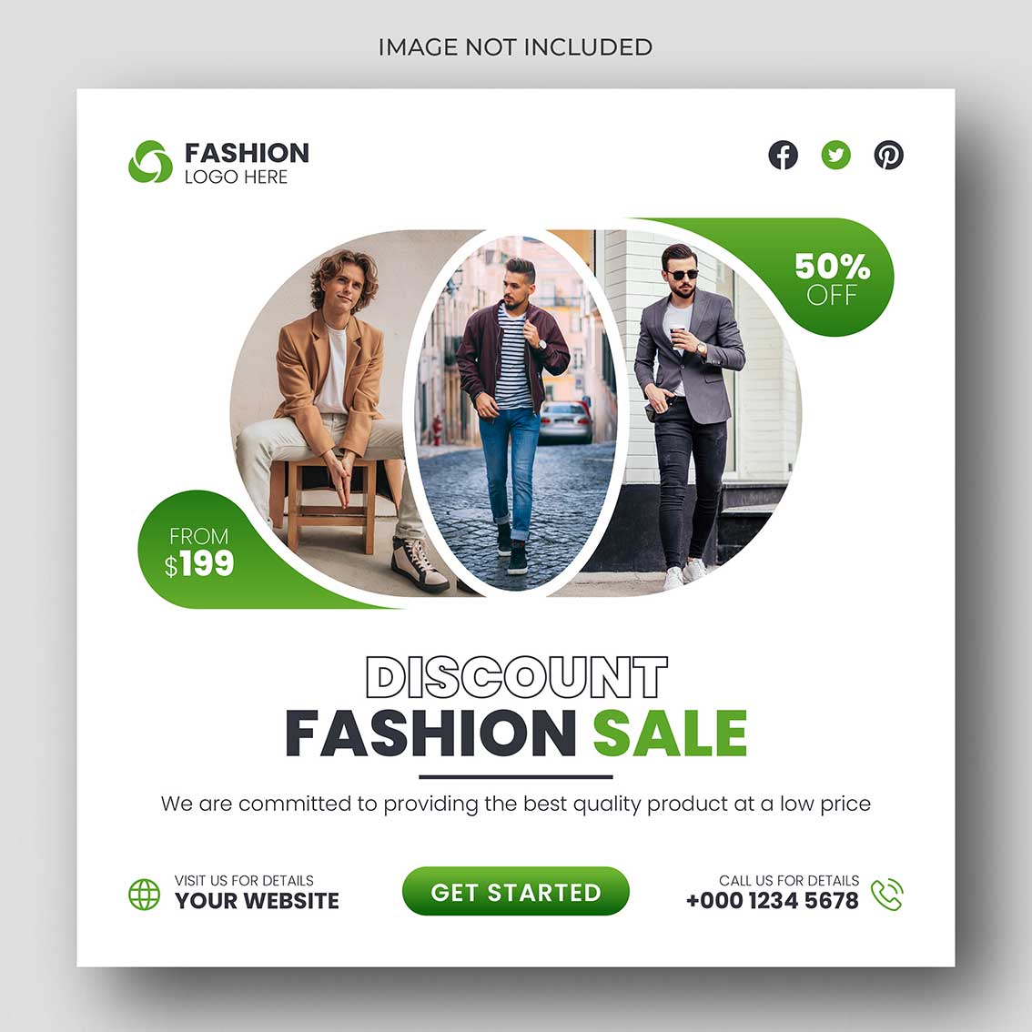 بنر مد و فشن فروشگاه اینترنتی فندق